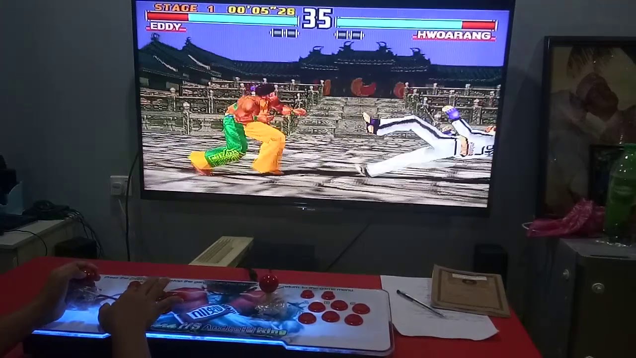 Pandora Box 11s Arcade Game - Tekken 3 - YouTube