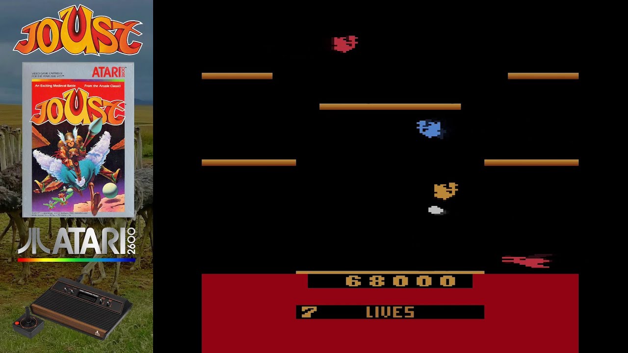 Joust (Atari 2600) - YouTube