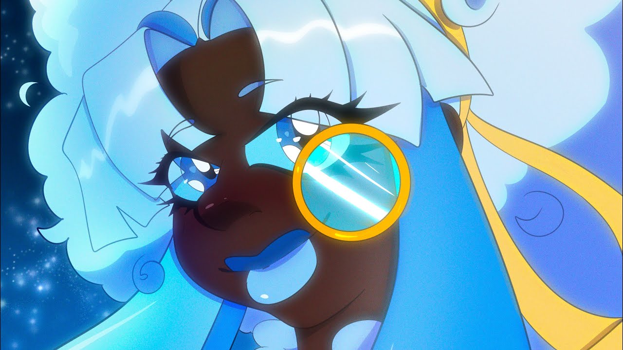 Drawing my Oc in a 90s Anime style - YouTube