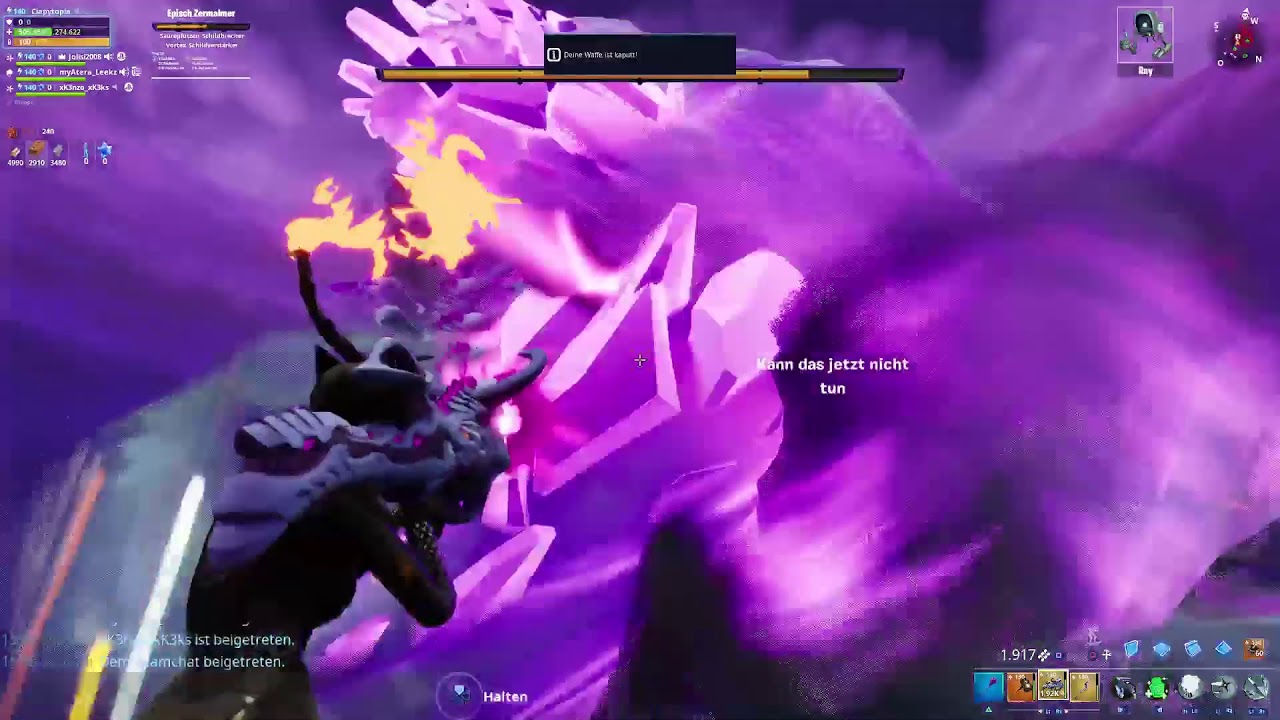 Msk Fortnite Stw rdw mythischer sturmkönig - YouTube