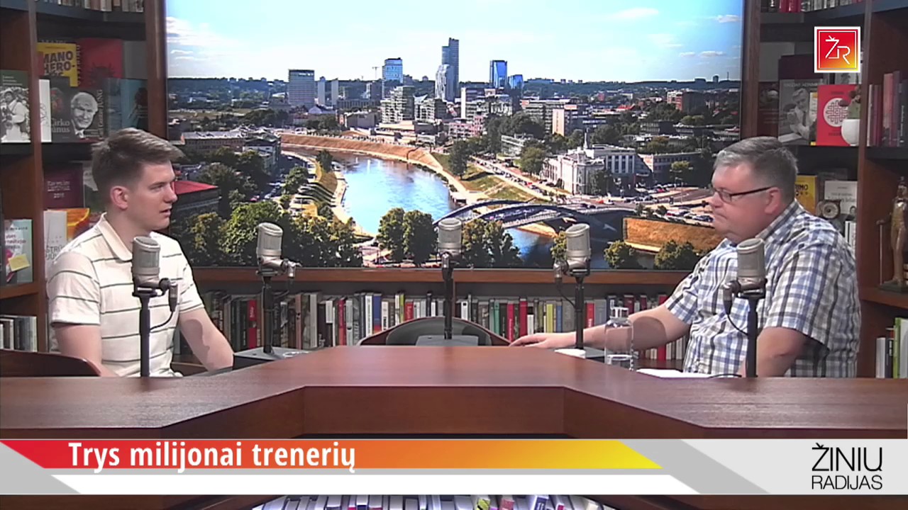 "Trys milijonai trenerių": Rytis Vyšniauskas ir Vaidas Čeponis - YouTube