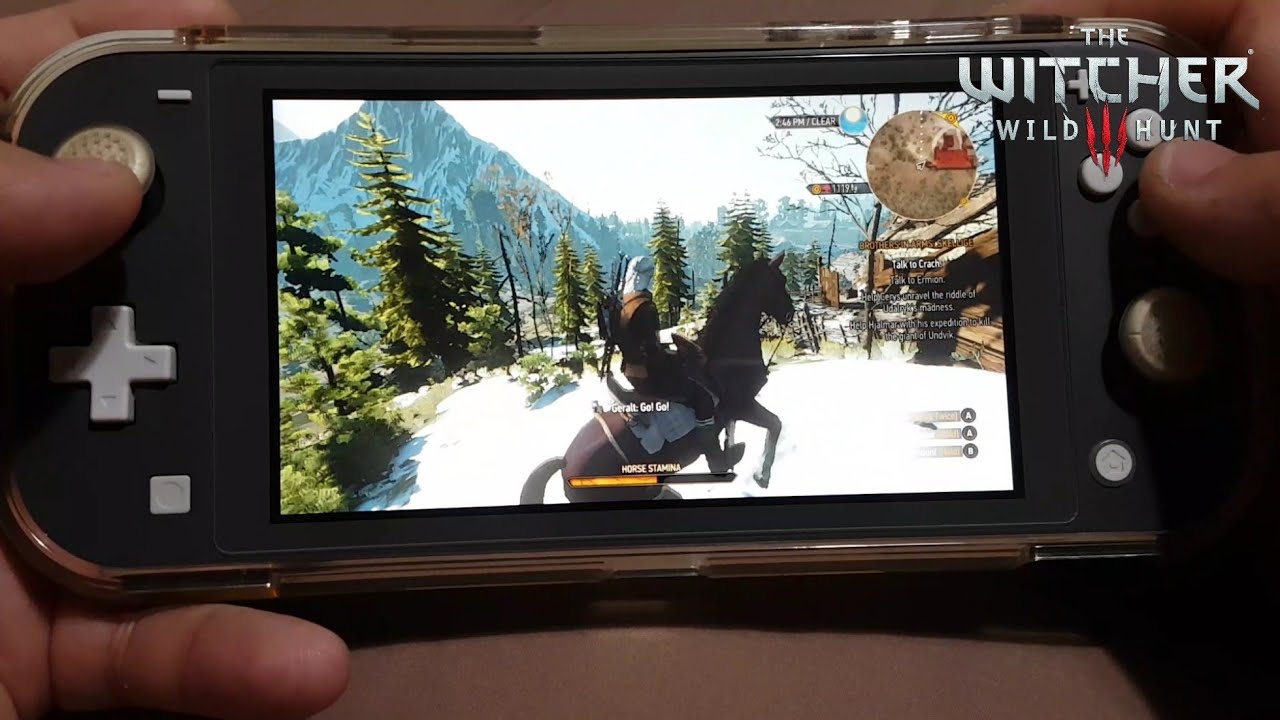Witcher 3 Wild Hunt on Nintendo Switch Lite Part 62 - YouTube