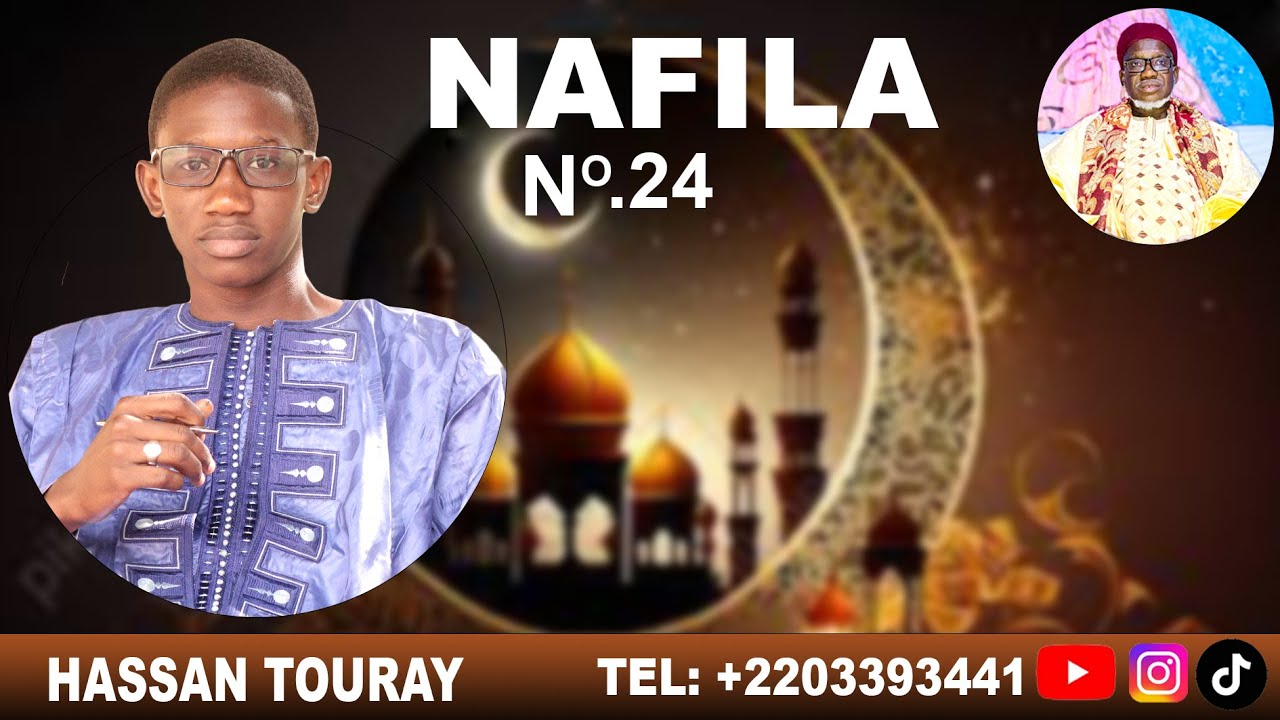 HASSAN TOURAY NAFILA RAMADAN 2023 IN THE MOSQUE OF IMAM SHEIKH HABIB ...