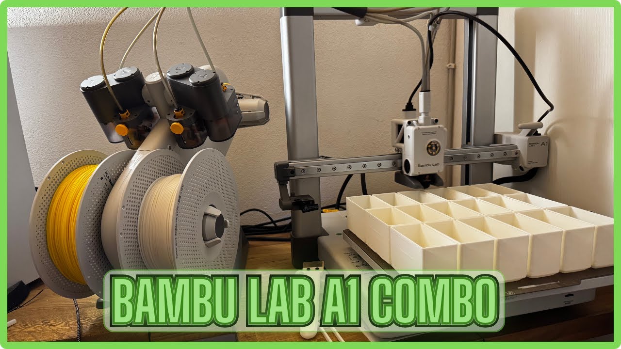 BAMBU LAB A1 COMBO - YouTube