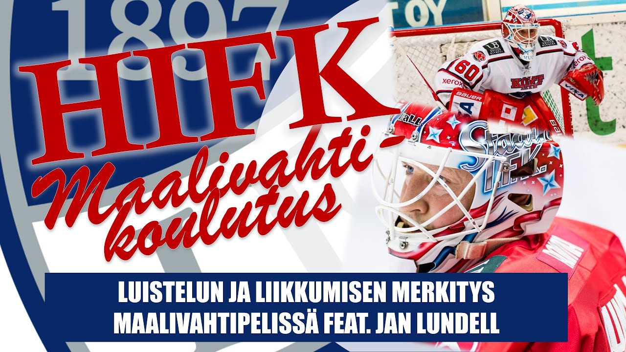 Liikkumisen ja luistelun merkitys maalivahtipelissä Feat. Jan Lundell ...