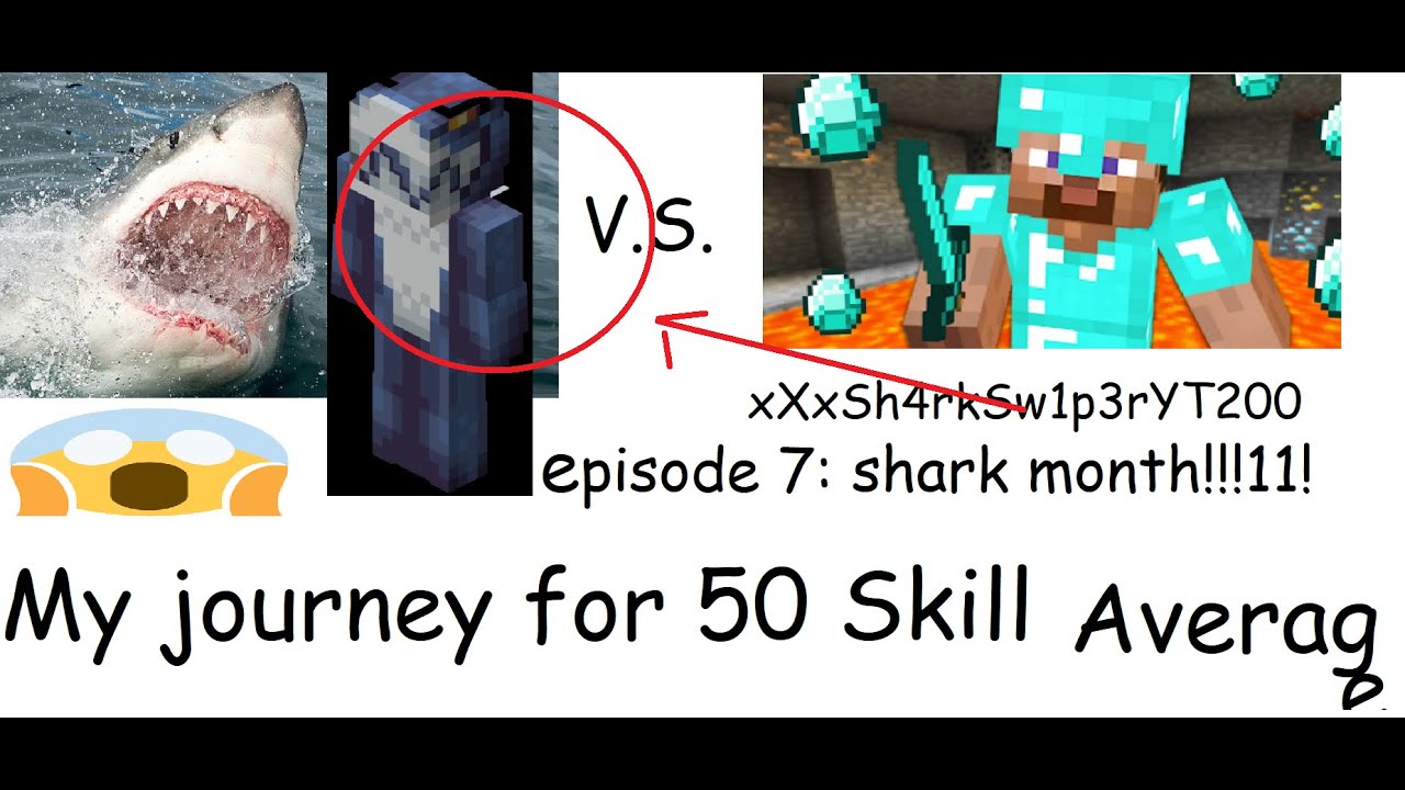 Shark Fishing!!111!11 | Road To 50 Skill Average | Hypixel Skyblock - YouTube
