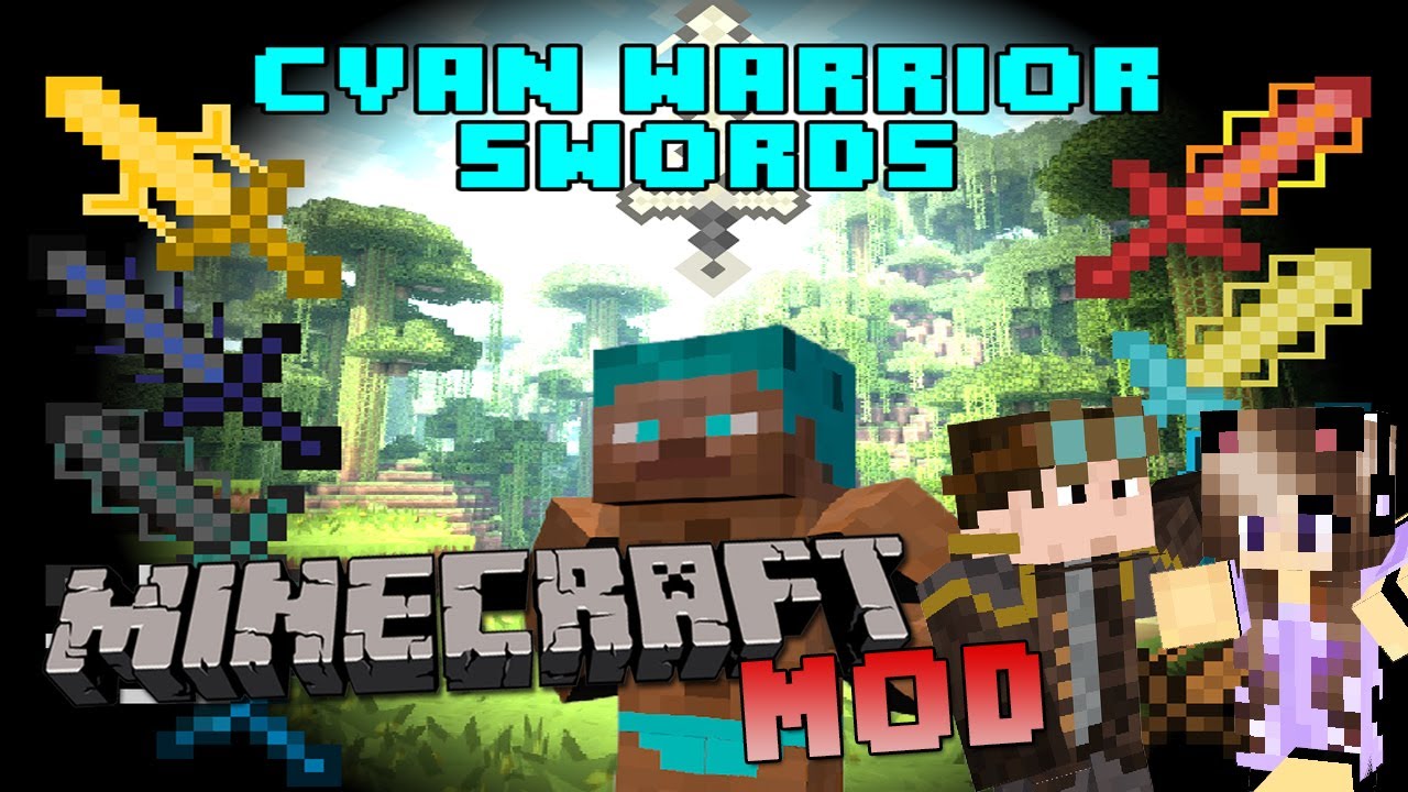 Minecraft Cyan Warrior Swords - Il Laboratorio di Lyon: Le Migliori Mod ...
