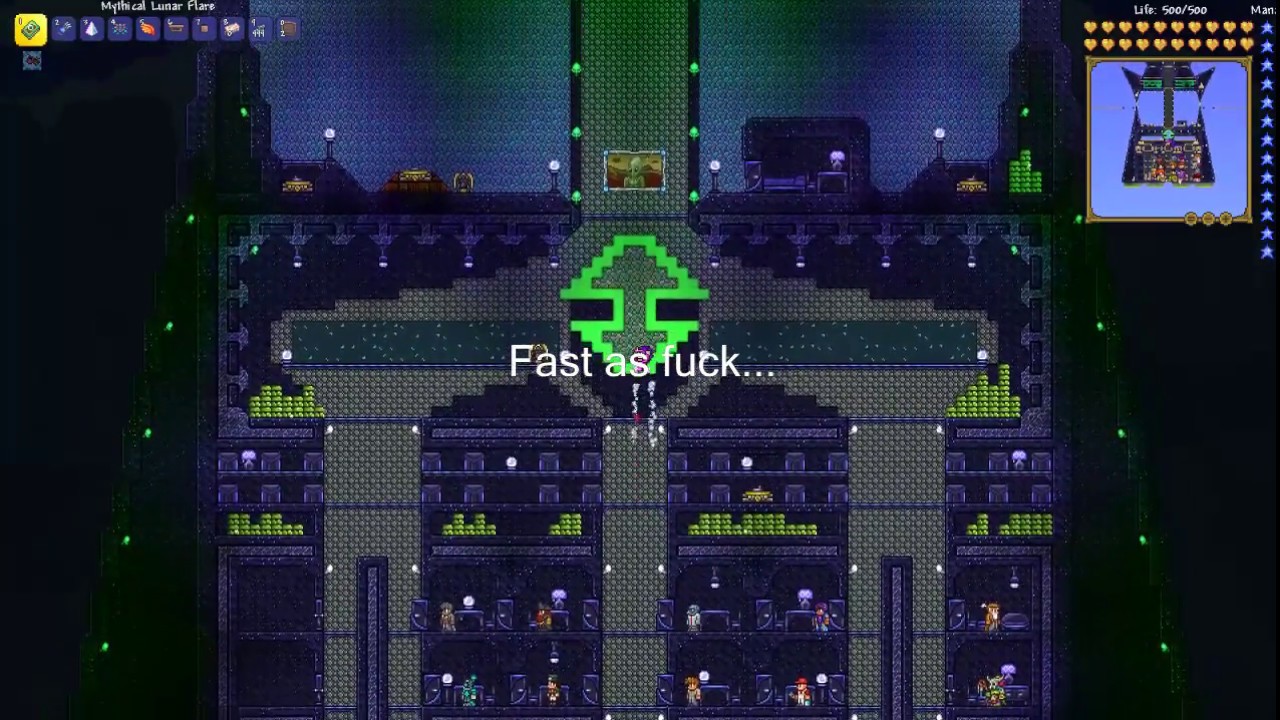 Terraria Vortex VS Solar Wings - YouTube