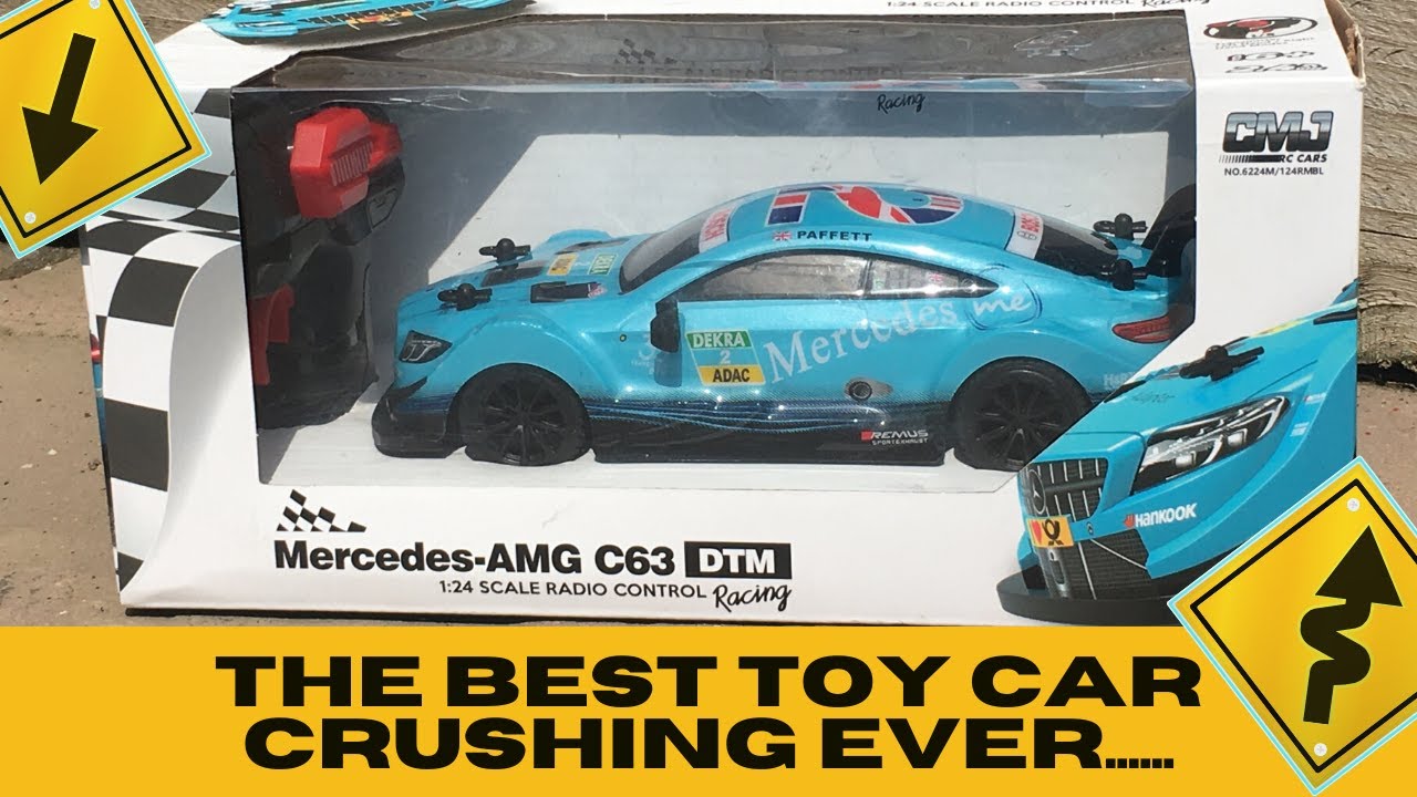 ASMR CRAZY TOY CAR CRUSHING CRUNCHING EXPERIMENT BY CAR. JUST LISTEN ...