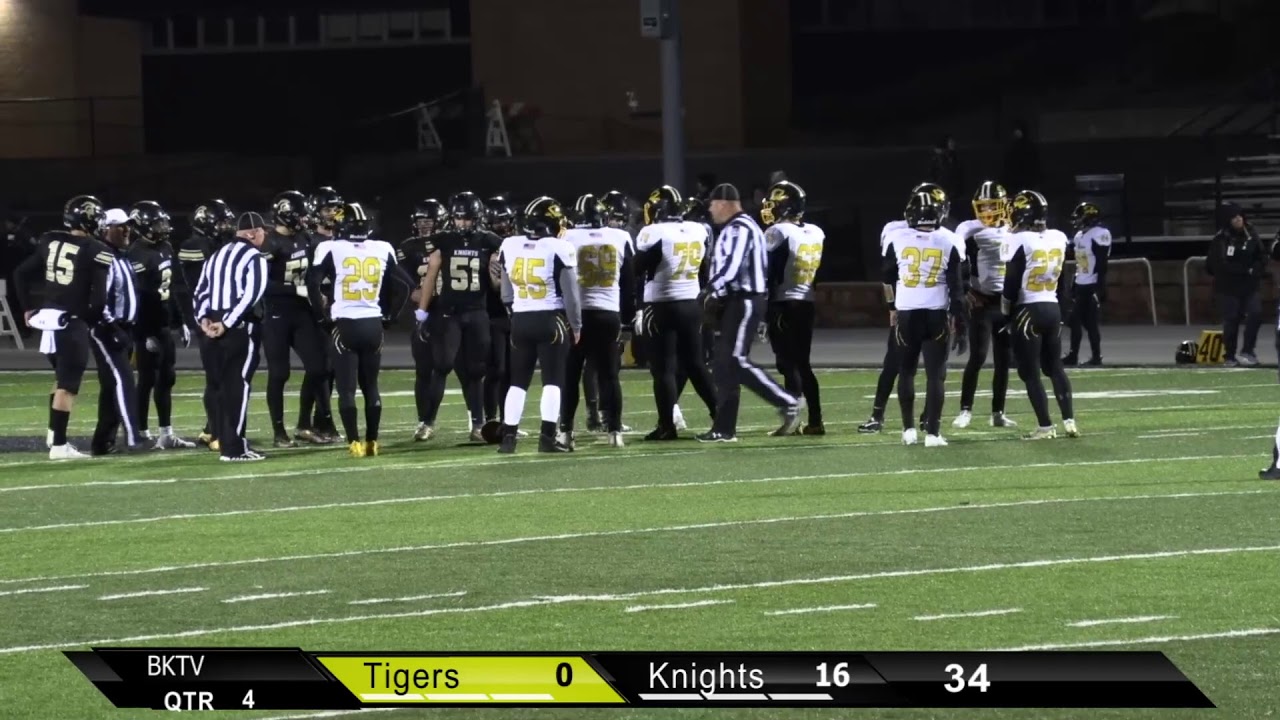11-8-19 Farmington Knights Football VS. Festus Tigers - YouTube