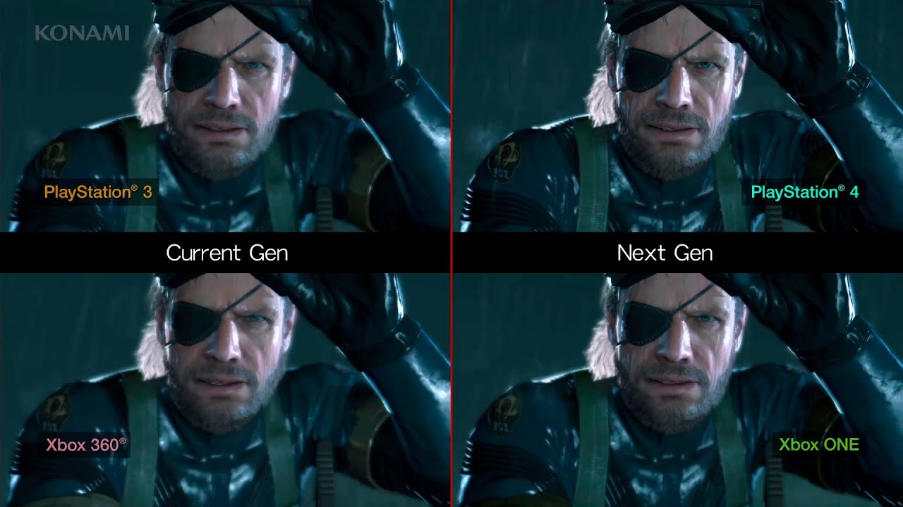 Metal Gear Solid V: Ground Zeroes Console Quality Comparison Video ...