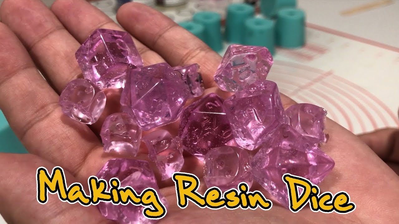 Creating Custom Resin Dice for Dungeons & Dragons - YouTube