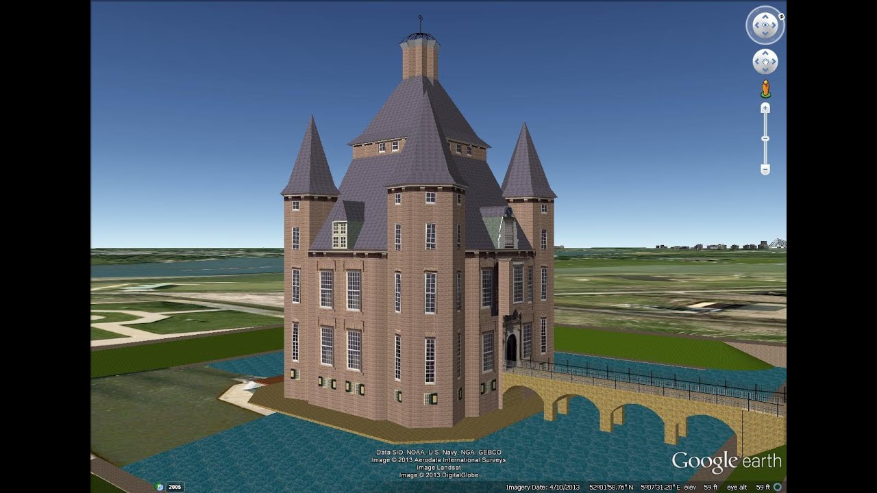 HISTORICAL PLACES OF NETHERLANDS IN GOOGLE EARTH PART THREE ( 3/5 ...