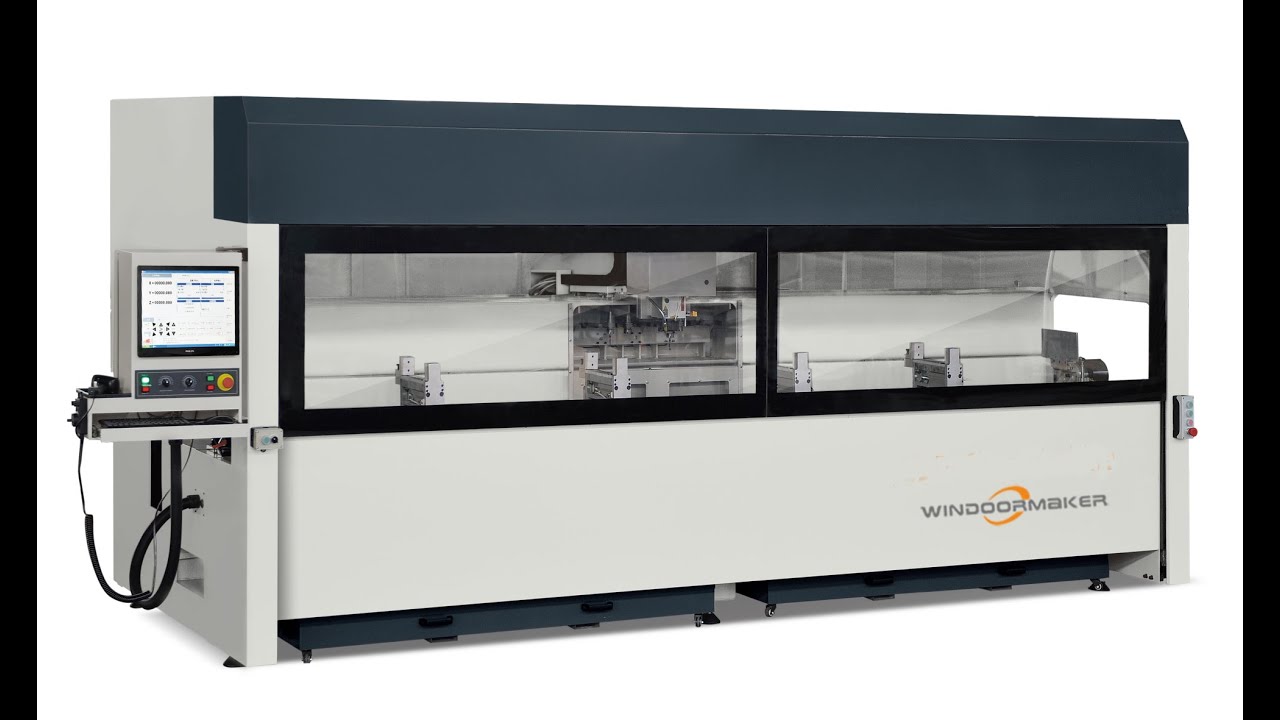 Aluminum Profile CNC Machining Center Aluminium Window Door Making ...