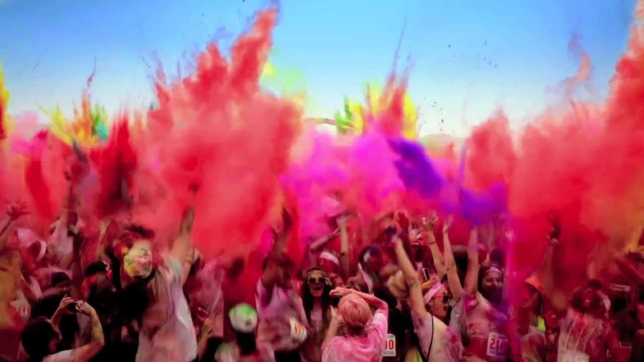 The Color Run Penn State - YouTube