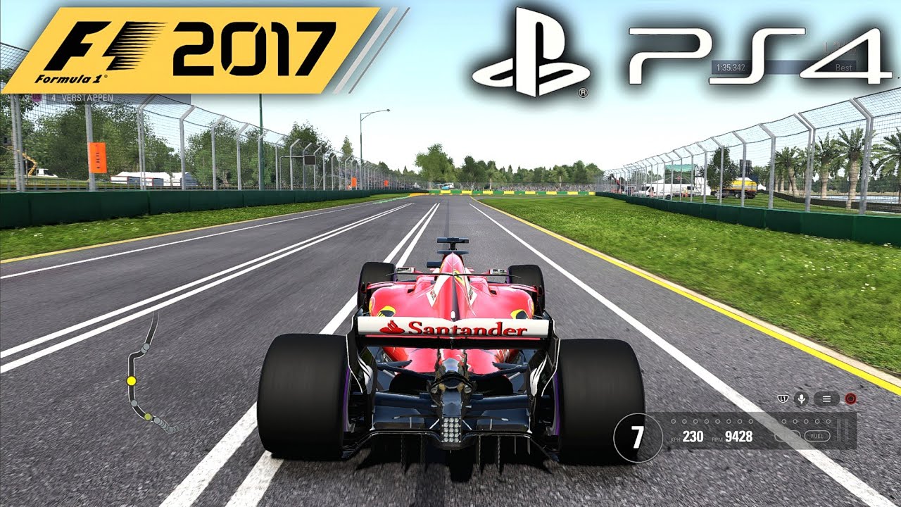 F1 2017 - PS4 Gameplay - YouTube