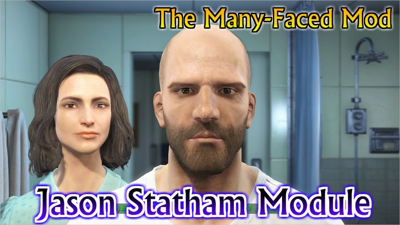 [PS4版fallout4]フォールアウト4 Mod The Many-Faced Mod - Jason Statham Module ...