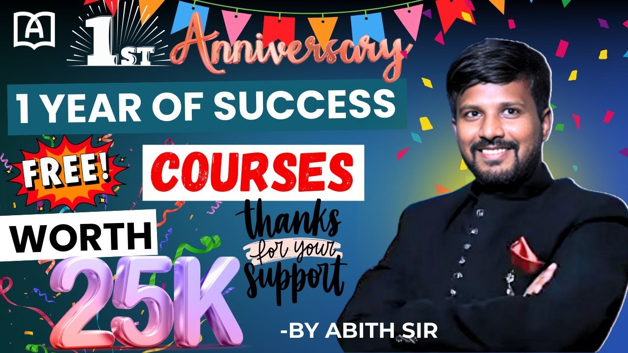FREE COURSES WORTH 25000 | ONE YEAR OF ASE | MR.ABITH - YouTube