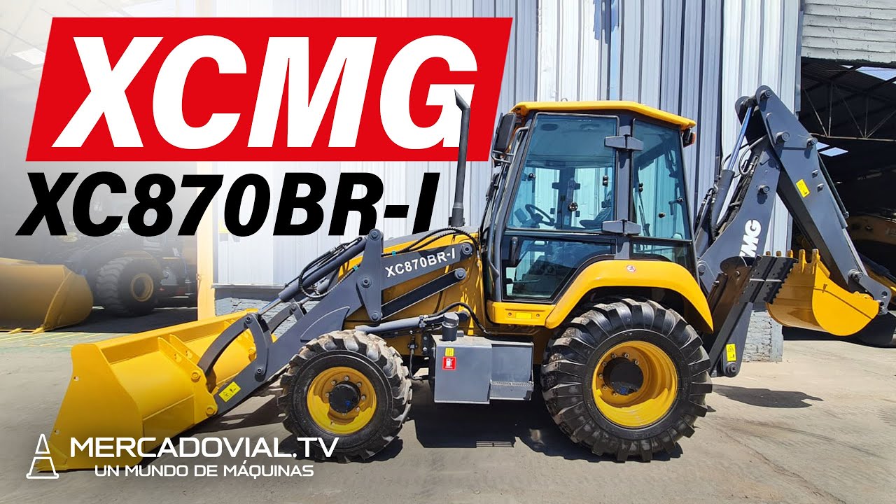 [ XCMG ] Nueva Retroexcavadora XC870BR-I | Nueva Generación | XCMG ...