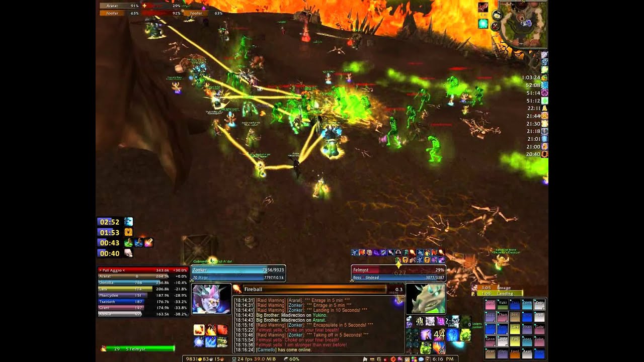 Blood Legion vs Felmyst - YouTube