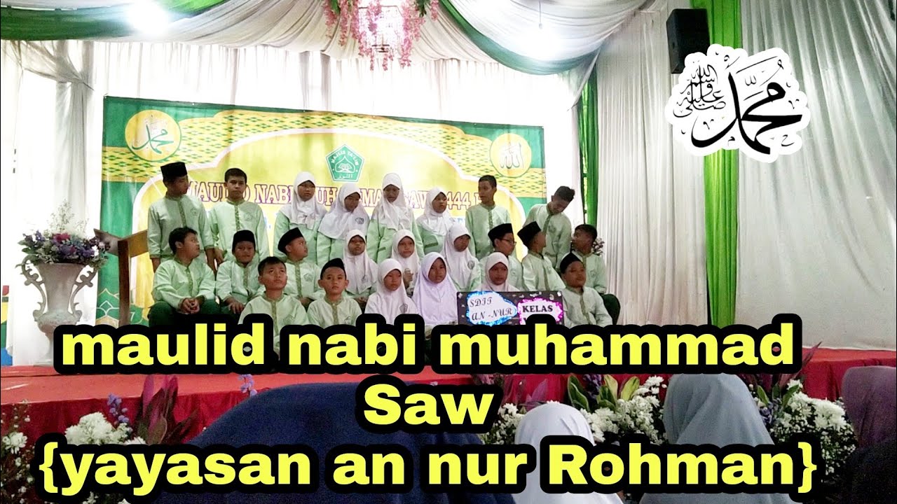 Penampilan2 anak SD IT AN NUR,dalam peringatan MAULID NABI MUHAMMAD SAW ...