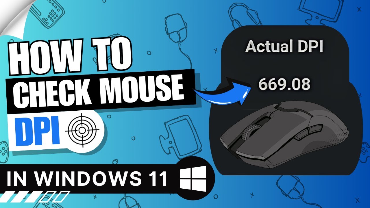How to Check Mouse DPI in Windows 11 - YouTube