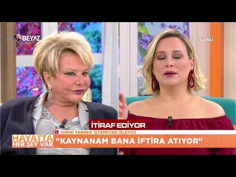 Kaynanam bana iftira atıyor!
