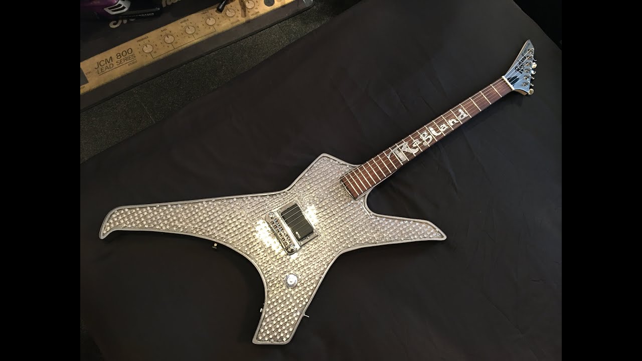 How I Created a "Ninja Warrior LED Light-Up" Electric Guitar Using ...