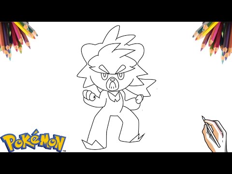COMO DESENHAR O POKÉMON KUBFU | HOW TO DRAW POKÉMON KUBFU - YouTube