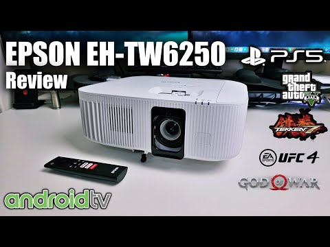 EPSON EH-TW6250 Review - ANDROID TV - NETFLIX HD - Massive  500\