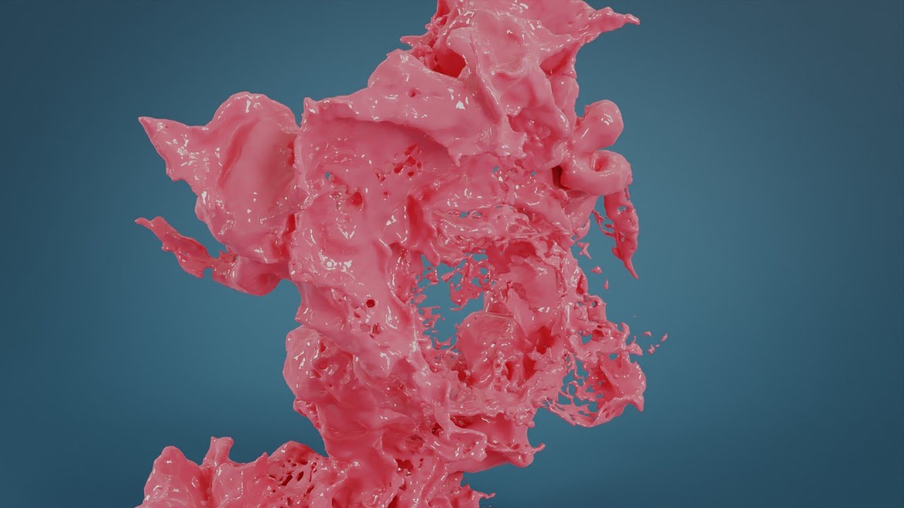 Fluid Simulation along a curve - YouTube