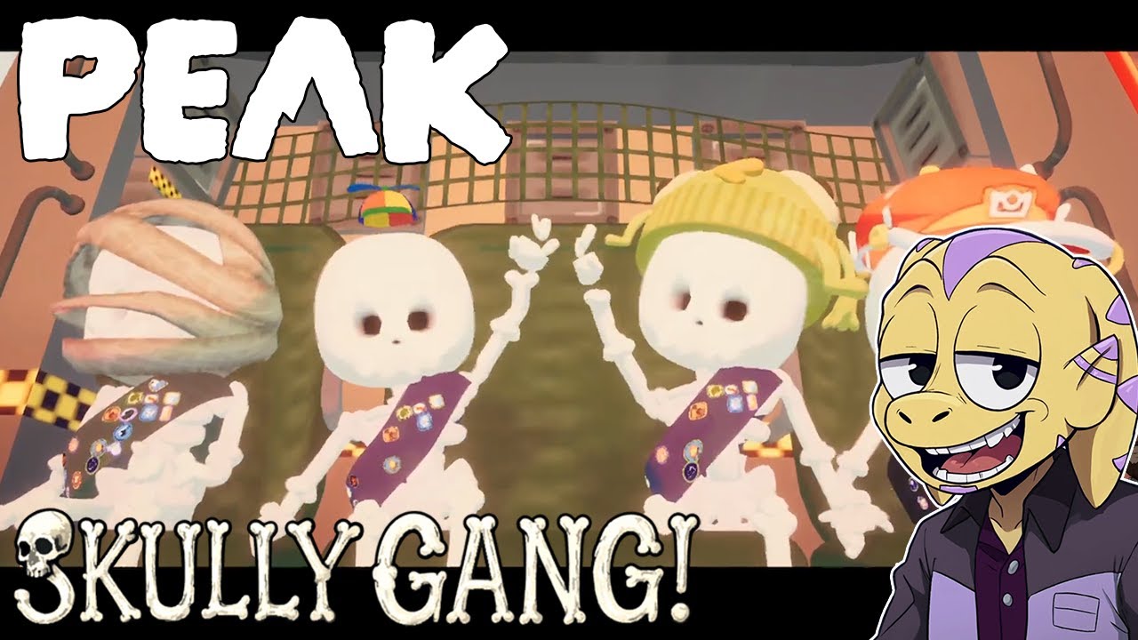 💀 SKULLY GANG RISES! | We Became SKELETONS in PEAK! - YouTube