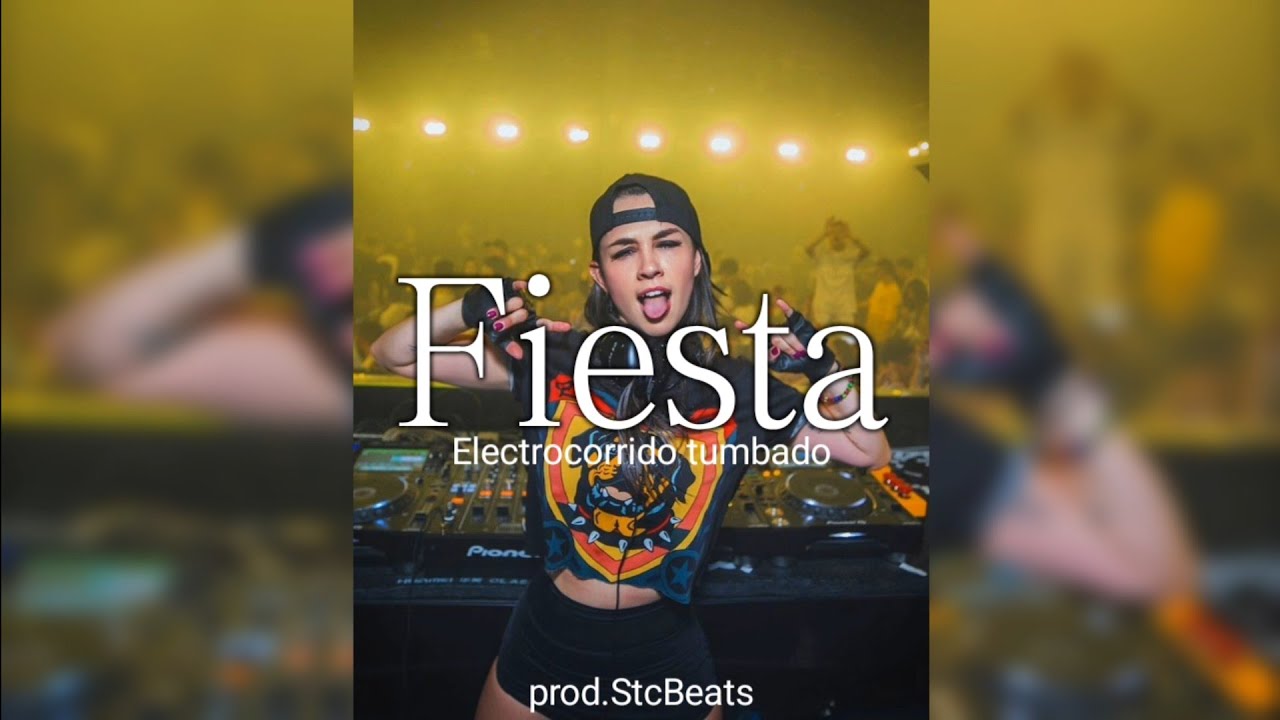 "FIESTA" Electro Corrido Base de Rap Club | Electro Rap Hip Hop INSTRUMENTAL - YouTube