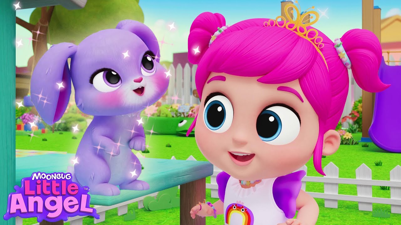 Sing with Bunny Diva! 🌈🐰 | Little Angel Color Songs & Nursery Rhymes ...