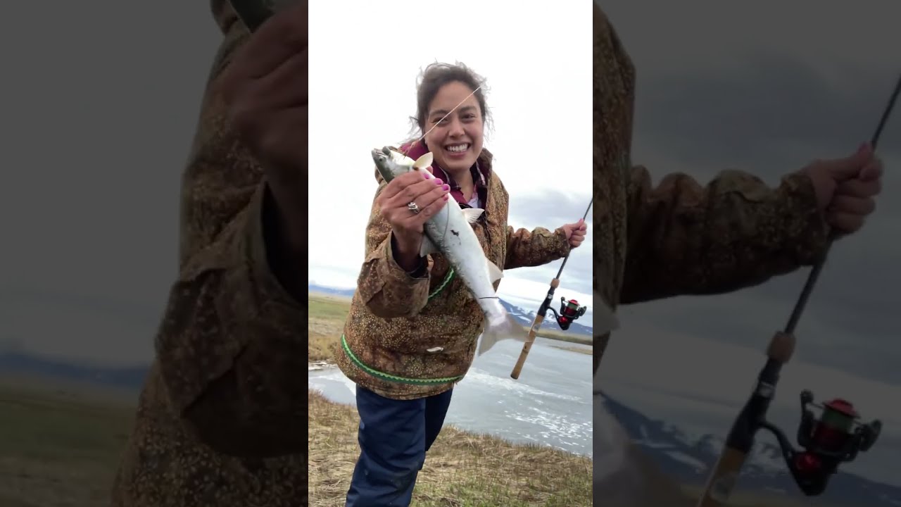 INSANE Alaskan Fishing: Alaskan Native Fish Camp - YouTube