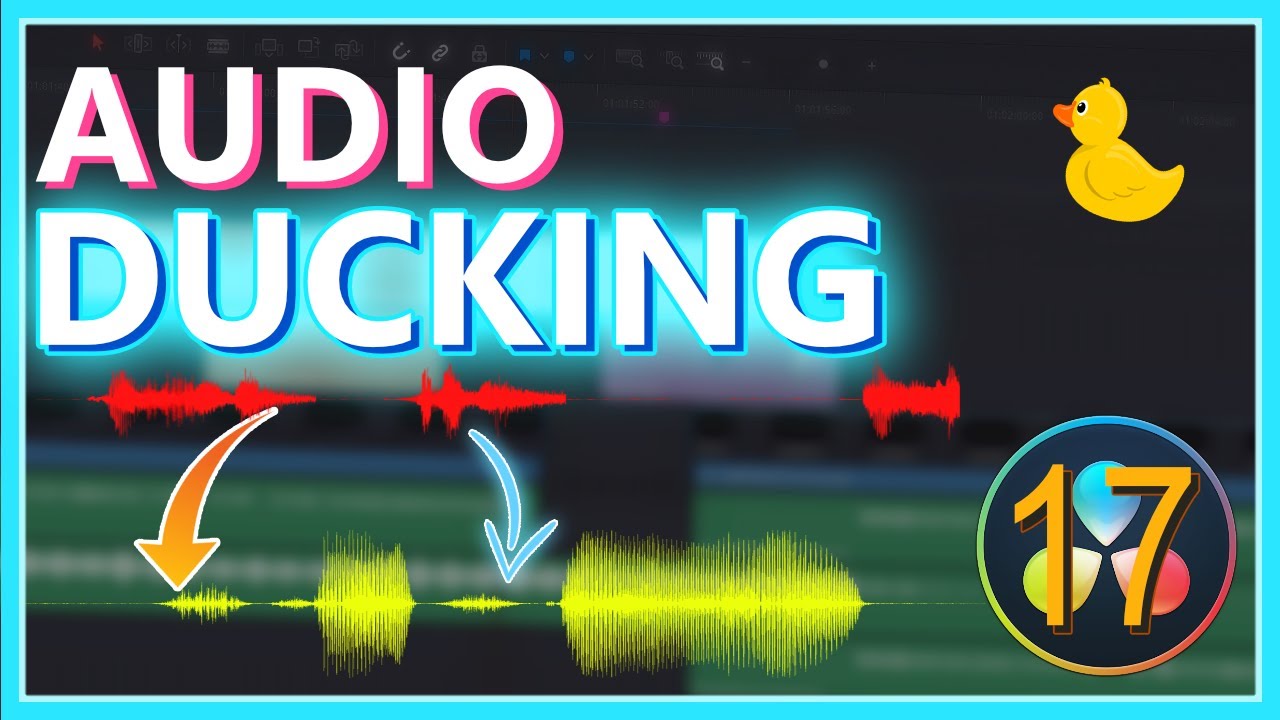 AUDIO DUCKING IN DAVINCI RESOLVE 17 || VOLUME SIDECHAINING | DaVinci Resolve 17 Tutorial - YouTube