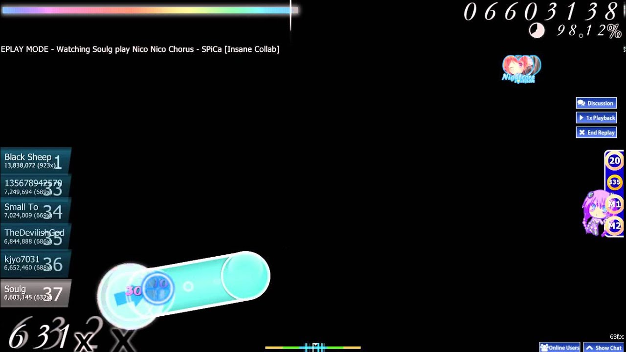 (osu!) Nico Nico Chorus - SPiCa [Insane Collab]+DTHD - YouTube