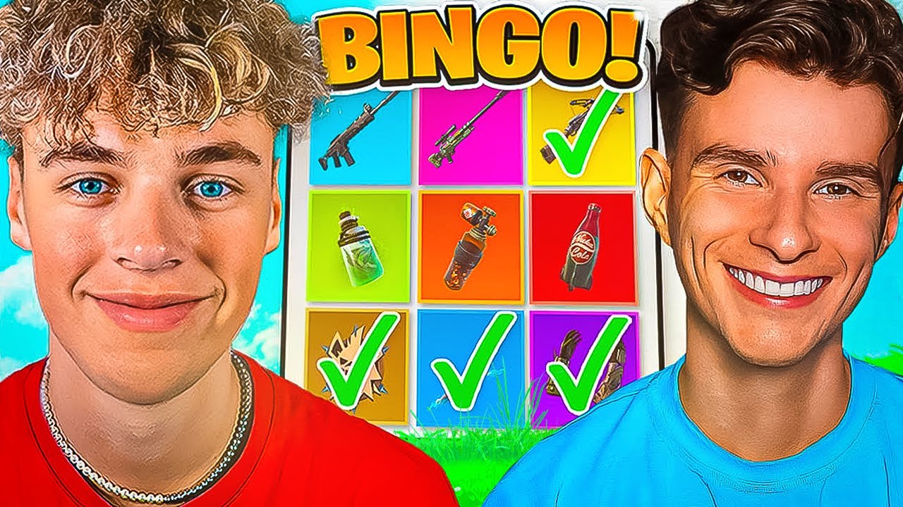 DaveNite spielt FORTNITE ITEM BINGO gegen Alvi & Standart Skill!😳 - YouTube
