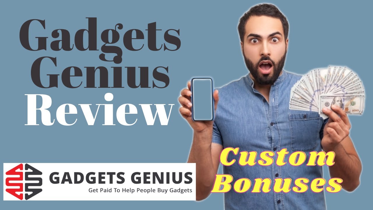 GadgetsGenius Review| How To Use Gadgets Genius To Make Money - YouTube