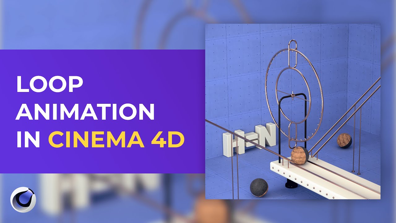 Mechanism of balls for rollers | Loop animation in Cinema 4D - YouTube