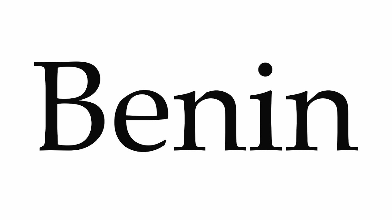 How To Pronounce Benin YouTube how-to-pronounce-benin-youtube