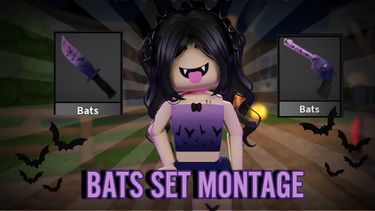 MM2 HALLOWEEN GAMEPLAY! (Bats SET) - YouTube