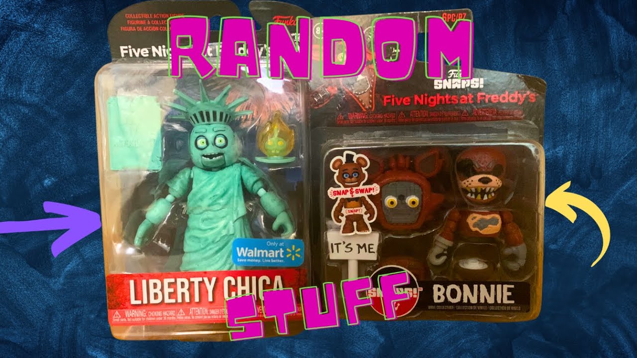 THE RANDOM SHOW!: Liberty , chica, action, figure and foxy snap review ...