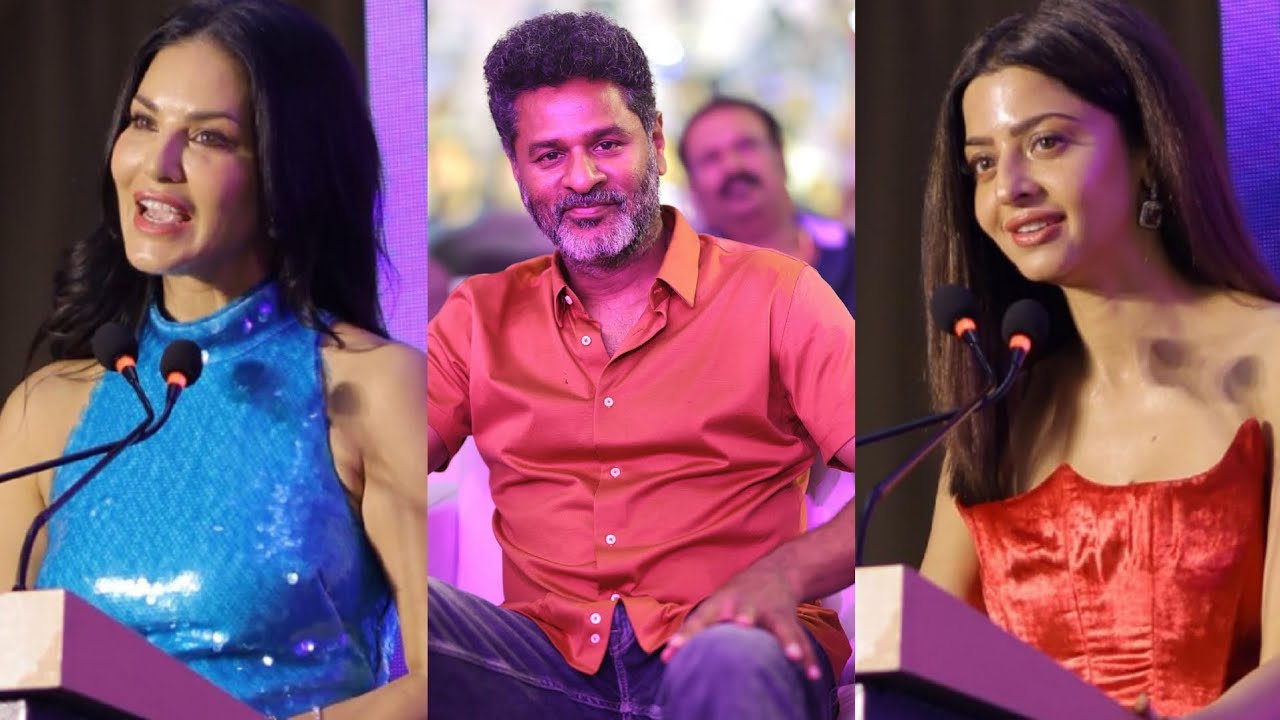 Sunny leone and Vedhika speech at Petta Rap Audio Launch | Dir SJ Sinu ...