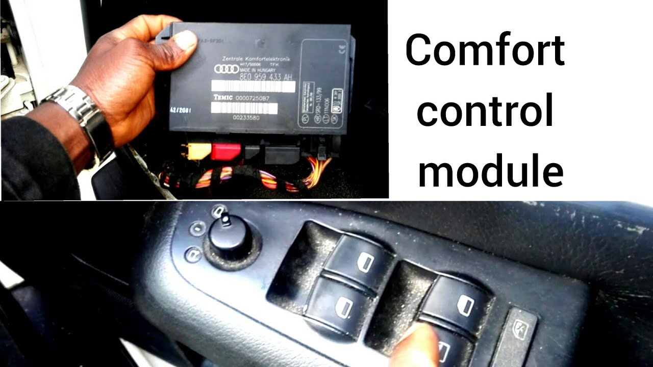 Comfort Control Module Audi A4 YouTube Comfort Control Module Audi A4 YouTube