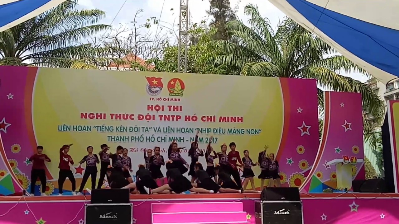 Cổ động THCS Lê Tấn Bê - năm học 2016 - 2017 - YouTube