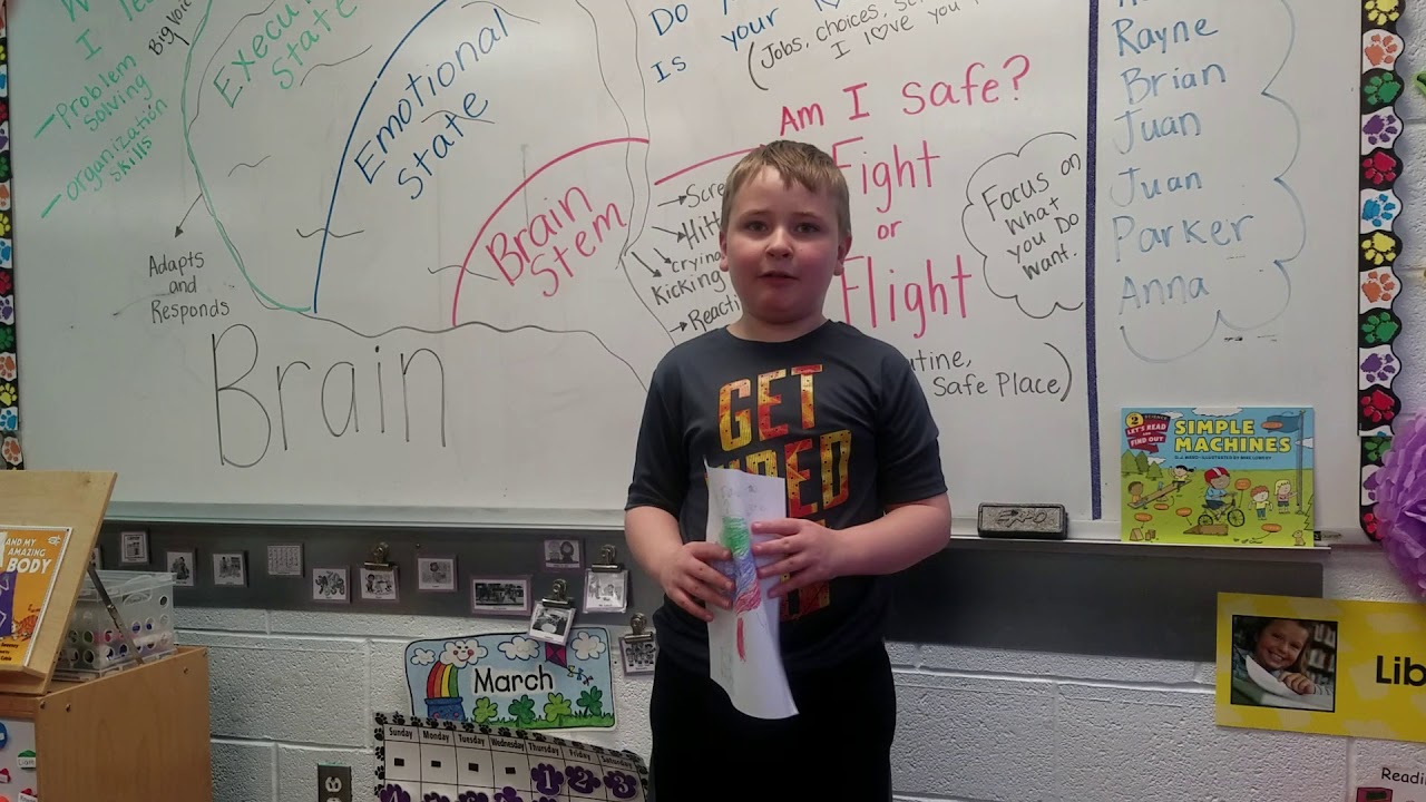 2nd grader explains Brain State model - YouTube
