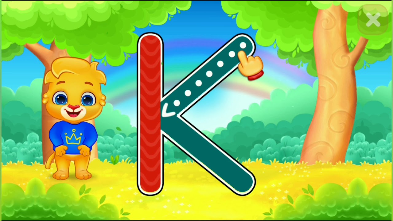 Learn writing alphabets K, L and M for kids ️ | Kids funny learning ...