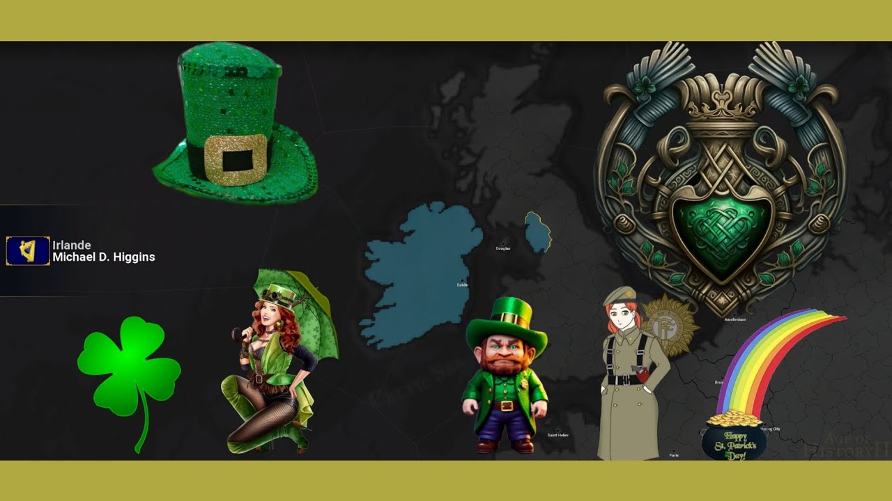 Age Of Civilization created greater Ireland - YouTube