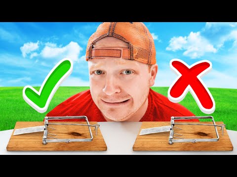 DON'T TOUCH The WRONG MOUSE TRAP!